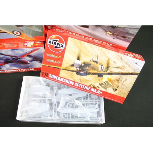 39 Boxed & unbuilt 1/72 scale Airfix plastic model kits to include ...