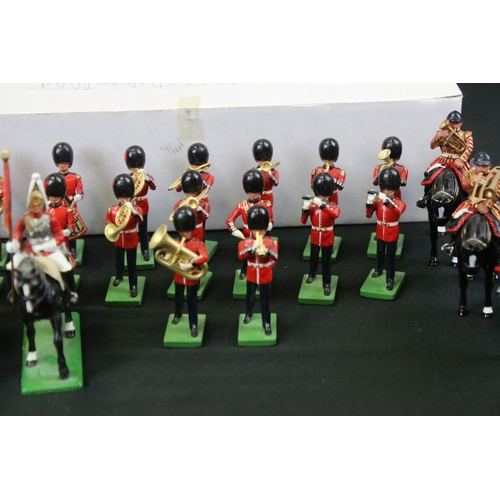 Collection of various boxed metal figures and figures sets to include 4 ...