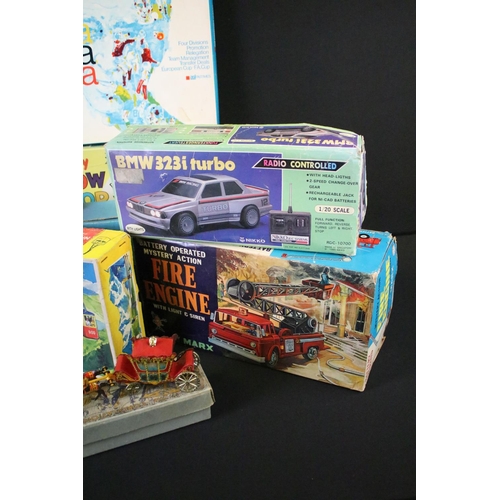 11 Boxed toys and games to include Mattel's Man In Space Space Crawler ...