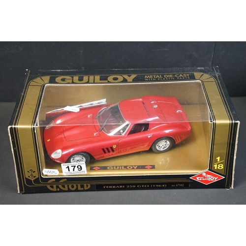 Three boxed 1/18 scale Guiloy diecast models to include Top Line ...