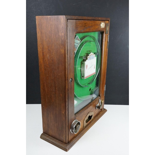 ' Win a Woodbine ' cigarette prize penny slot pinball arcade machine ...