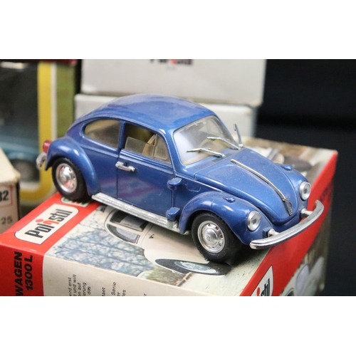 12 Boxed Polistil 1/25 - 1/30 diecast models to include S686 Mercedes ...