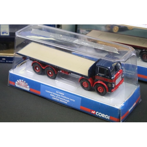 11 Boxed Corgi diecast models to include 3 x Vintage Glory of Steam ...