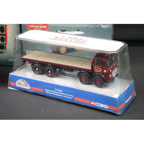11 Boxed Corgi diecast models to include 3 x Vintage Glory of Steam ...