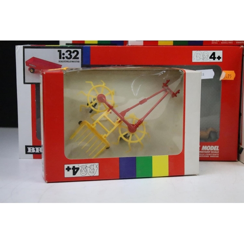 10 Boxed Britains farming related diecast models to include 5892 ltd ...