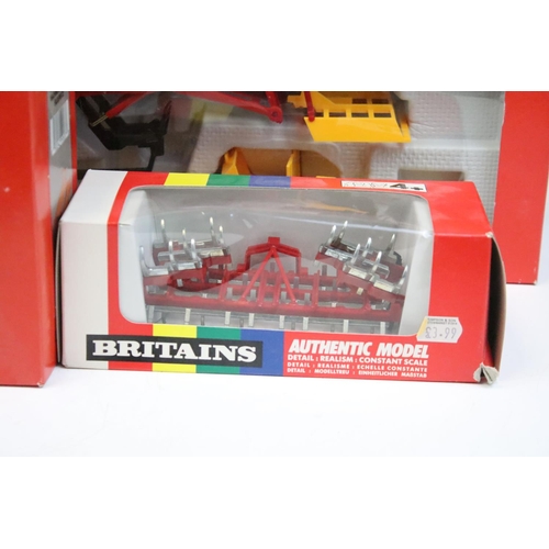 10 Boxed Britains farming related diecast models to include 9574 Front ...
