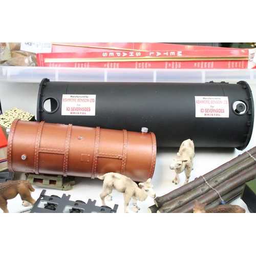 Quantity of diecast model accessories, parts and spares to include ...