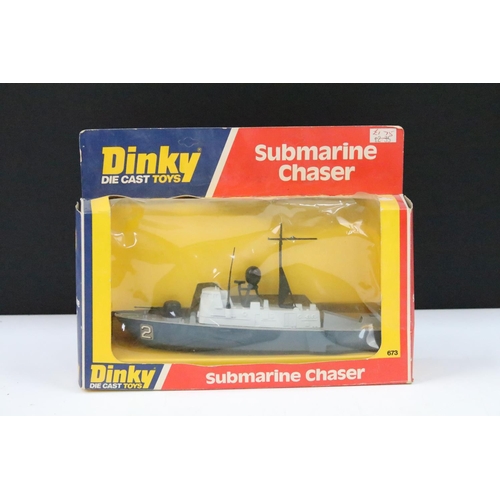 Four boxed Dinky diecast model boats to include 2 x 678 Air Sea Rescue ...