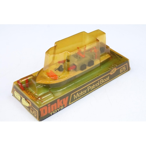 Four boxed Dinky diecast model boats to include 2 x 678 Air Sea Rescue ...
