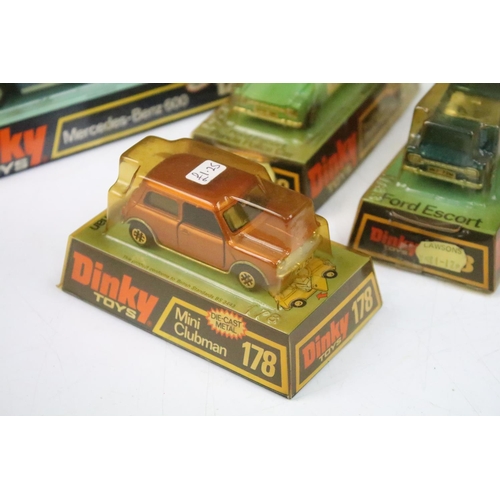 12 Boxed diecast models to include 5 x Dinky (128 Mercedes Benz 699 ...