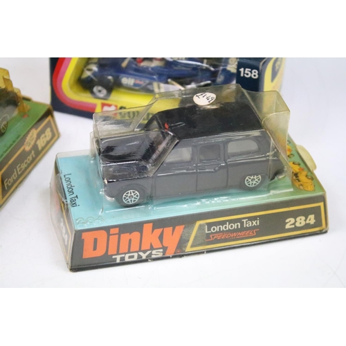 12 Boxed diecast models to include 5 x Dinky (128 Mercedes Benz 699 ...