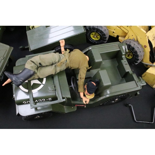 Action Man - Quantity of original Palitoy Action Man vehicles and ...