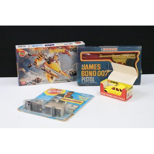 Small collection of James Bond 007 toys and diecast models to include ...