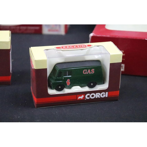 Around 90 Boxed Corgi and Lledo Trackside diecast models featuring 50 x ...