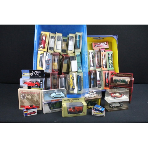 Collection of 77 boxed diecast models to include mainly Matchbox Models ...
