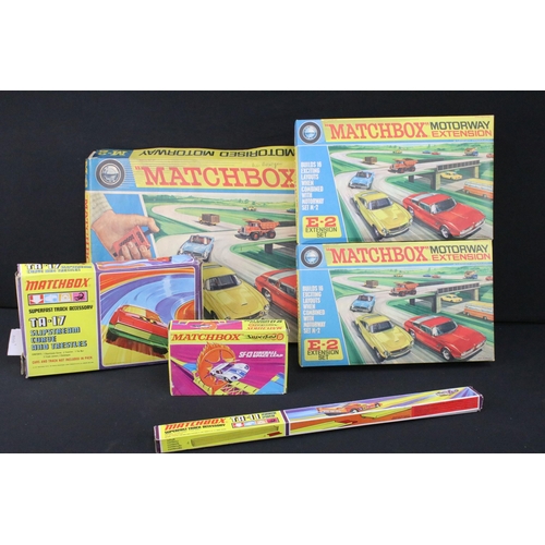 Five boxed Matchbox Superfast / Motorized Motorway featuring Motorised ...