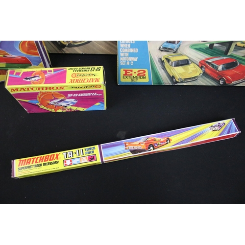 Five boxed Matchbox Superfast / Motorized Motorway featuring Motorised ...