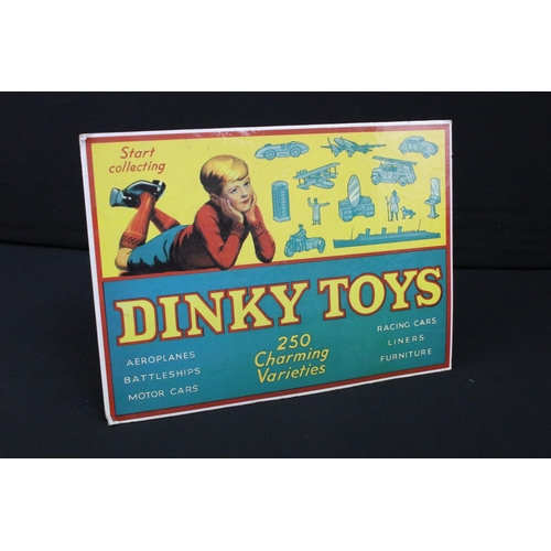 Two original shop display advertising signs including Dinky Toys and ...