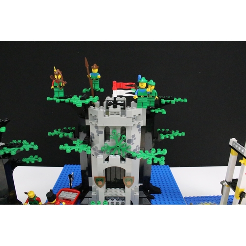 Lego - Three Built Lego sets featuring Legoland 6077-2 Forestmen's ...