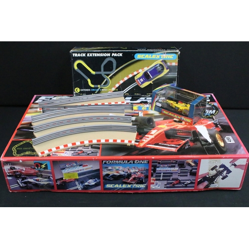 Quantity of Scalextric items to include boxed Scalextric C1007 Formula ...