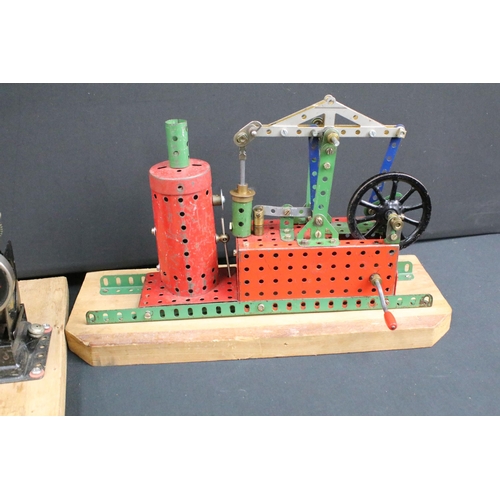 Steam Engine - Quantity of Mamod and Meccano steam engines and models ...