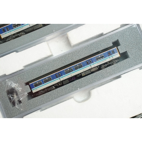 Boxed Graham Farish by Bachmann N gauge 370-105 Class 15 DMU train set ...