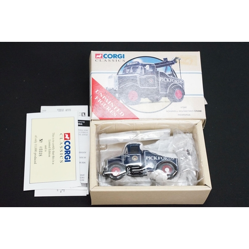 16 Boxed Corgi diecast models to include 13 x Corgi Road Transport ...