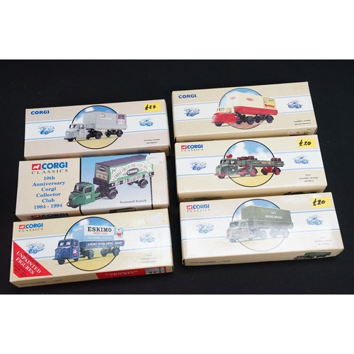 16 Boxed Corgi diecast models to include 13 x Corgi Road Transport ...