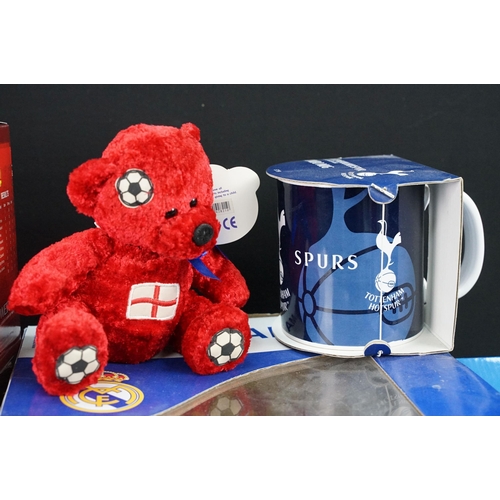 Collection of Football related figures / collectibles featuring boxed ...