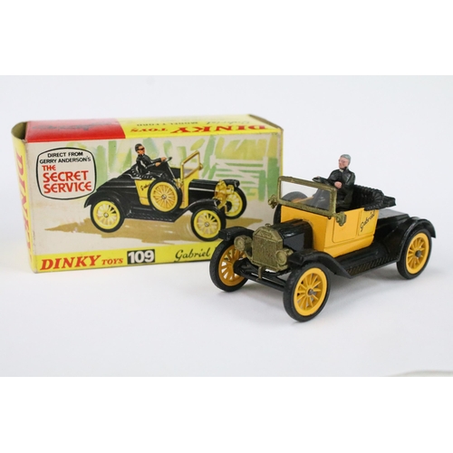 Boxed Dinky 109 Gerry Anderson's The Secret Service Gabriel Model T ...