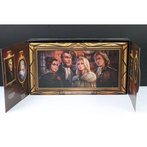 Boxed Marvel Legends Series The Hellfire Club figure set, complete and ex