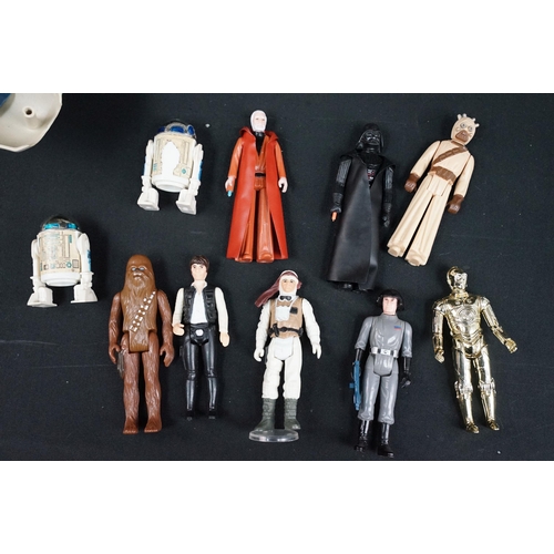 Star Wars - 13 Original Star Wars figures & vehicles featuring Death ...