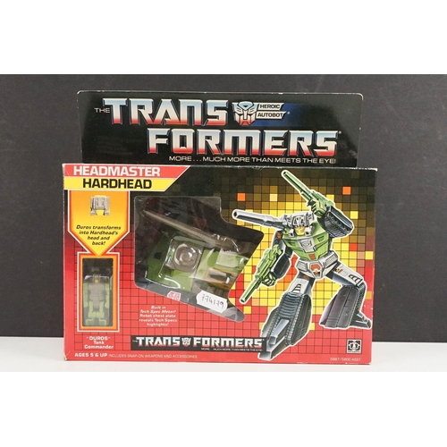 Transformers - Original boxed G1 Hasbro Takara Headmaster Hardhead ...