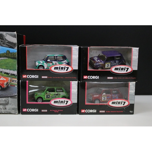 Boxed Corgi Mini 7 Racing Club 05508 1999 Mini Seven & Mini Miglia ...