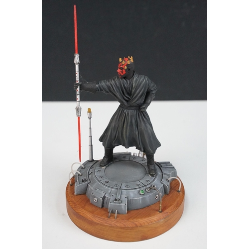 Star Wars - Scratch built Star Wars Darth Maul Diorama mounted on ...