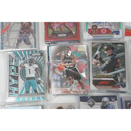 Sports Cards - Collection of cards featuring Football, NFL, MLB, NBA ...