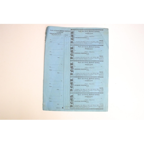 Railway - 19th century York and North Midland Railway (train) Second ...