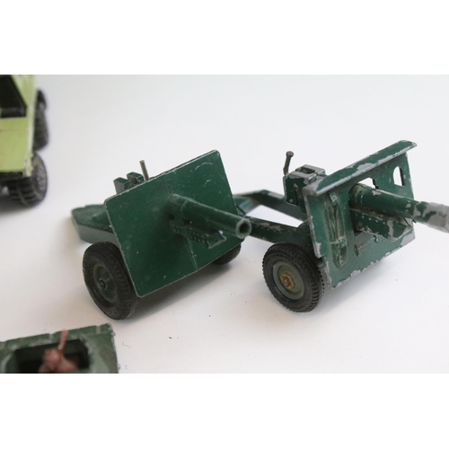 28 Mid 20th C onwards diecast models featuring mainly military examples ...