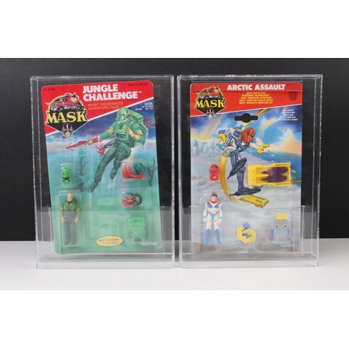MASK - Two carded Kenner MASK figure sets to include Arctic Assault ...