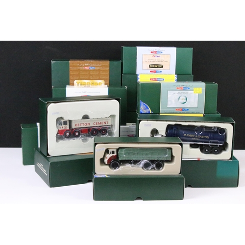14 Boxed Corgi Premium Edition diecast models to include 3 x Tippers ...