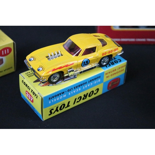 Six boxed Corgi diecast models to include 3 x Corgi Model Club models ...