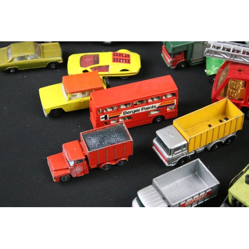 Collection of mixed playworn diecast models to include Corgi Juniors ...
