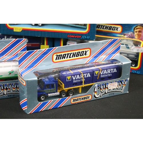 44 Boxed Matchbox Convoy and Team diecast models to include CY4 ...