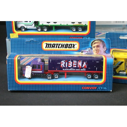 44 Boxed Matchbox Convoy and Team diecast models to include CY4 ...