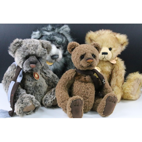 Charlie Bears - Four ltd edn Charlie Bears to include CB131311 Aloysius ...