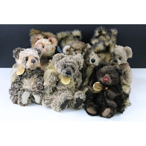 Charlie Bears - Ten ltd edn Charlie Bears to include 2 x CB194336 Max ...