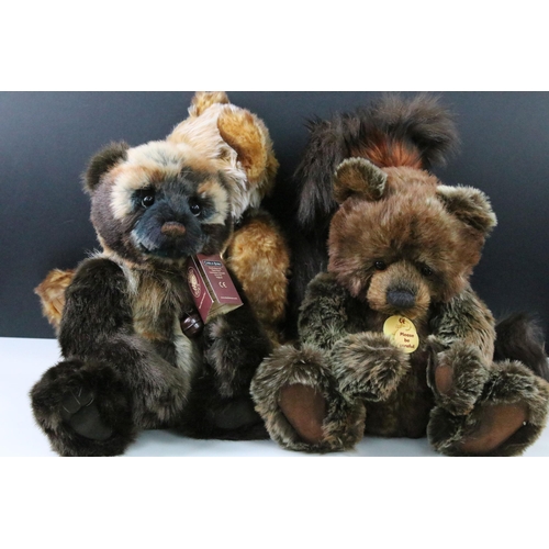 Charlie Bears - Four large ltd edn Charlie Bears to include CB614855 ...