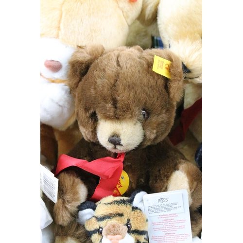Collection of 19 teddy bears to include 3 x Steiff Petsy's (012556 ...