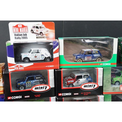 46 Boxed / cased Corgi Mini diecast models to include ltd edn Corgi ...