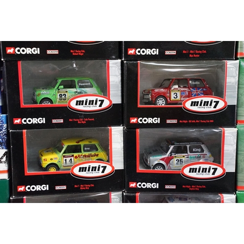 46 Boxed / cased Corgi Mini diecast models to include ltd edn Corgi ...